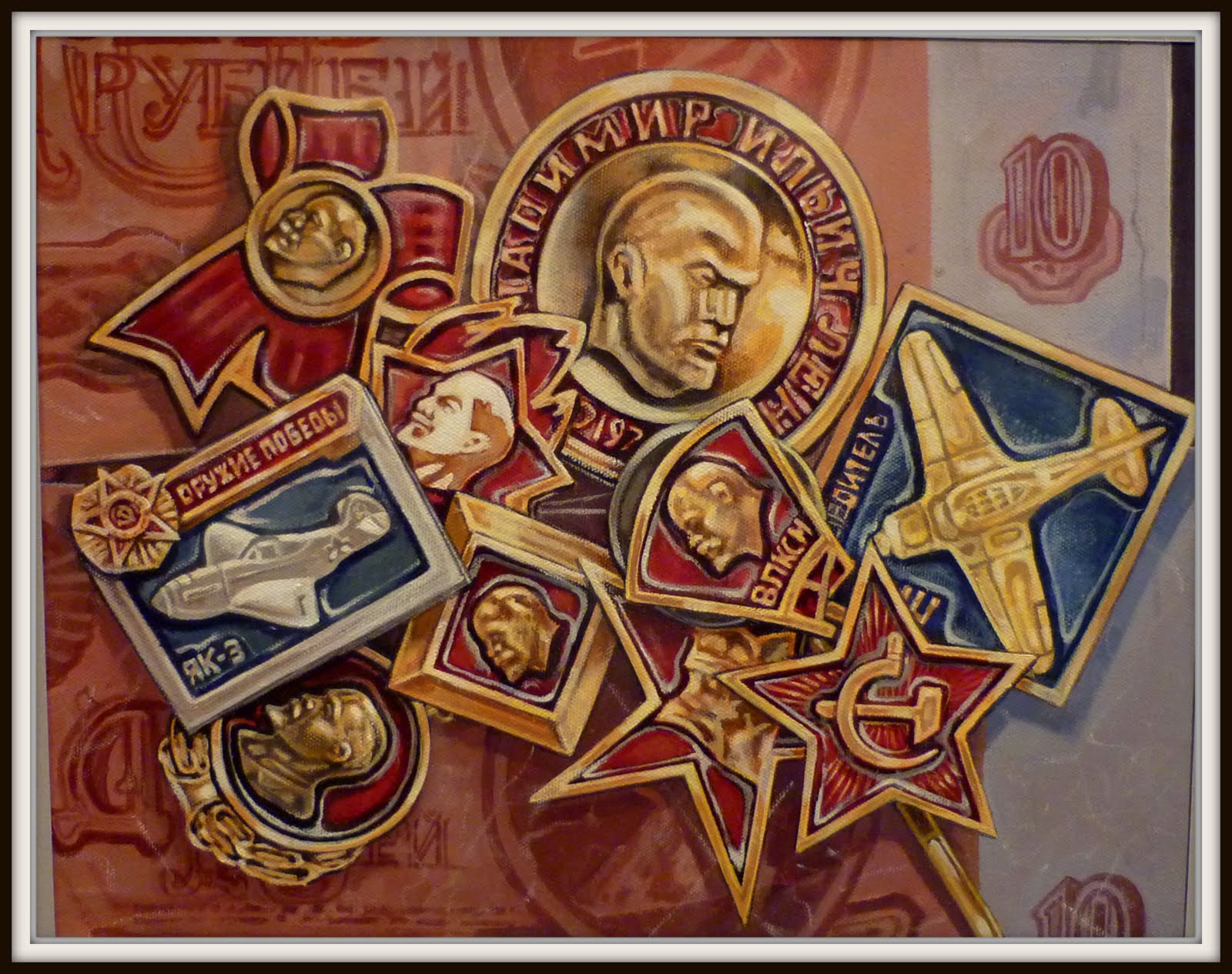 Medals - Acrylic - St Neots Museum